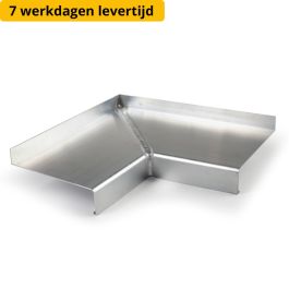 Binnenhoek Gelast voor Waterslagen | Alu 40-SL Hoekverbinding
